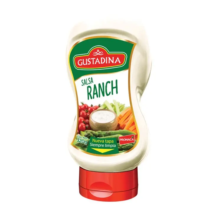 SALSA RANCH PET GUSTADINA 320G – Ferrotiendams